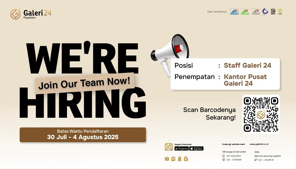 Galeri 24Job Vacancy | Galeri 24