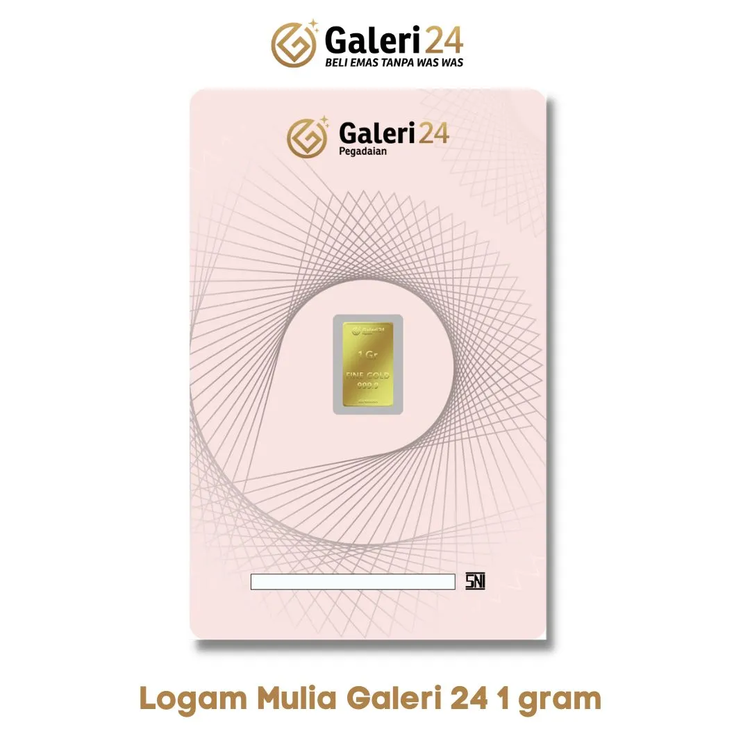 Jual Emas Batangan Galeri 24 - 1 | Galeri 24