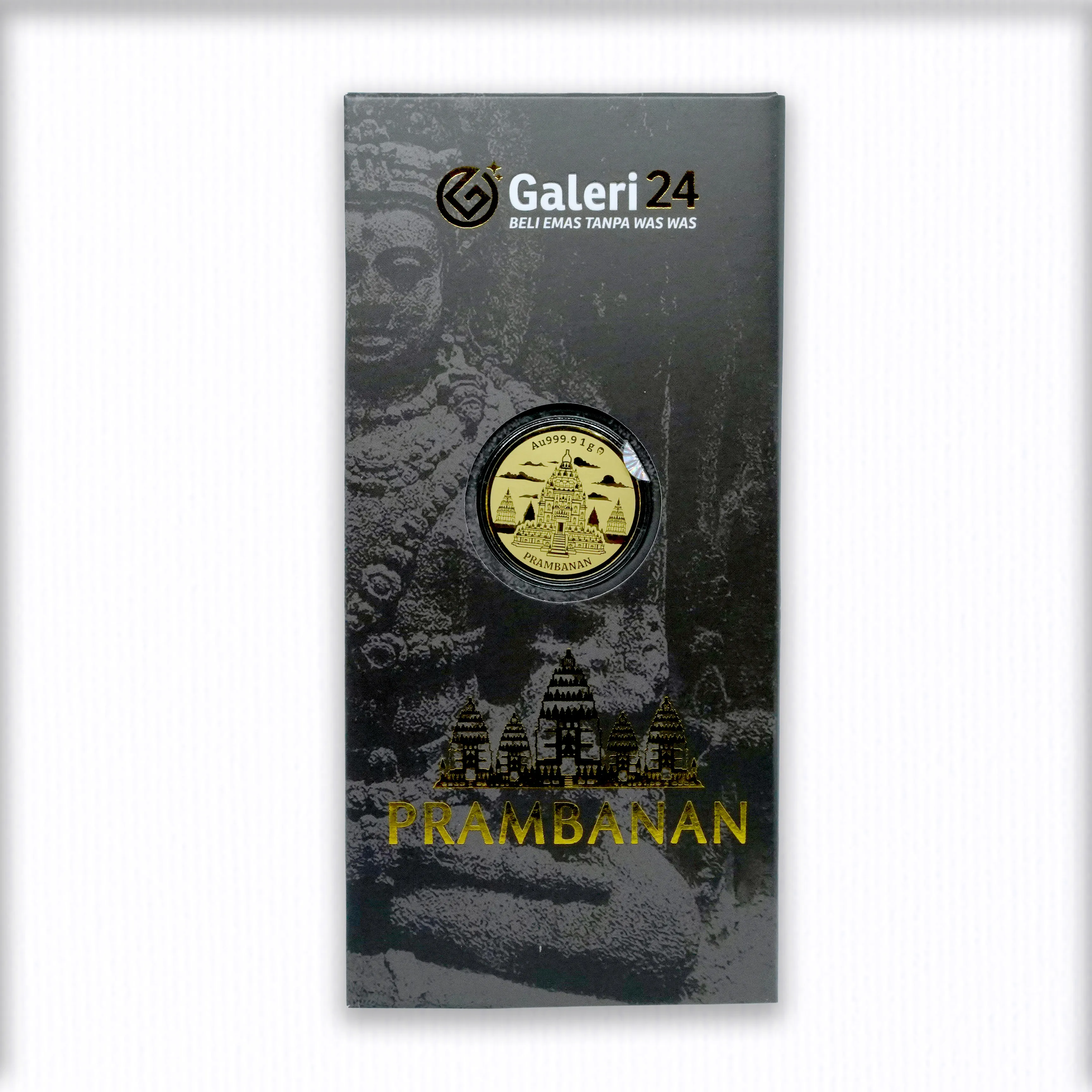 Jual souvenir nusantara - Prambanan 1gram | Galeri 24
